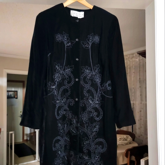 Chetta B | Jackets & Coats | Vintage Chetta B Evening Velvet Jacket ...